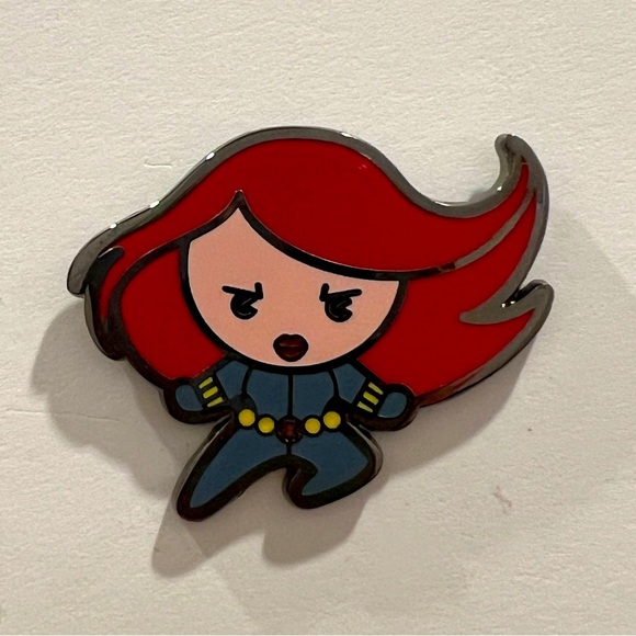 Disney | Accessories | Disney Pin Marvel Kawaii Art Collection Black ...